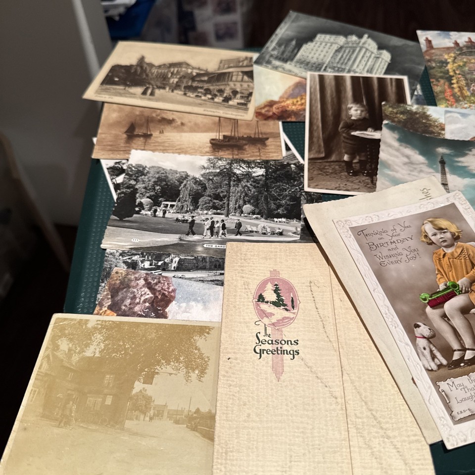 Job Lot Vintage Postcards Tucks Antique | eBay UK
