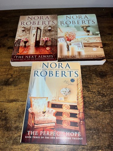 Nora Roberts THE INN BOONSBORO TRILOGY Complete Set 3 trade paperback ...