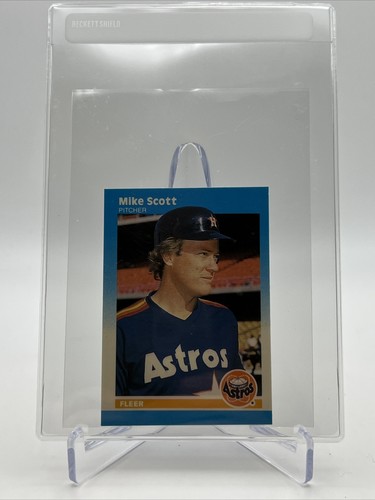1987 Fleer Classic MINI Mike Scott Baseball Card #99 Mint FREE SHIPPING ...