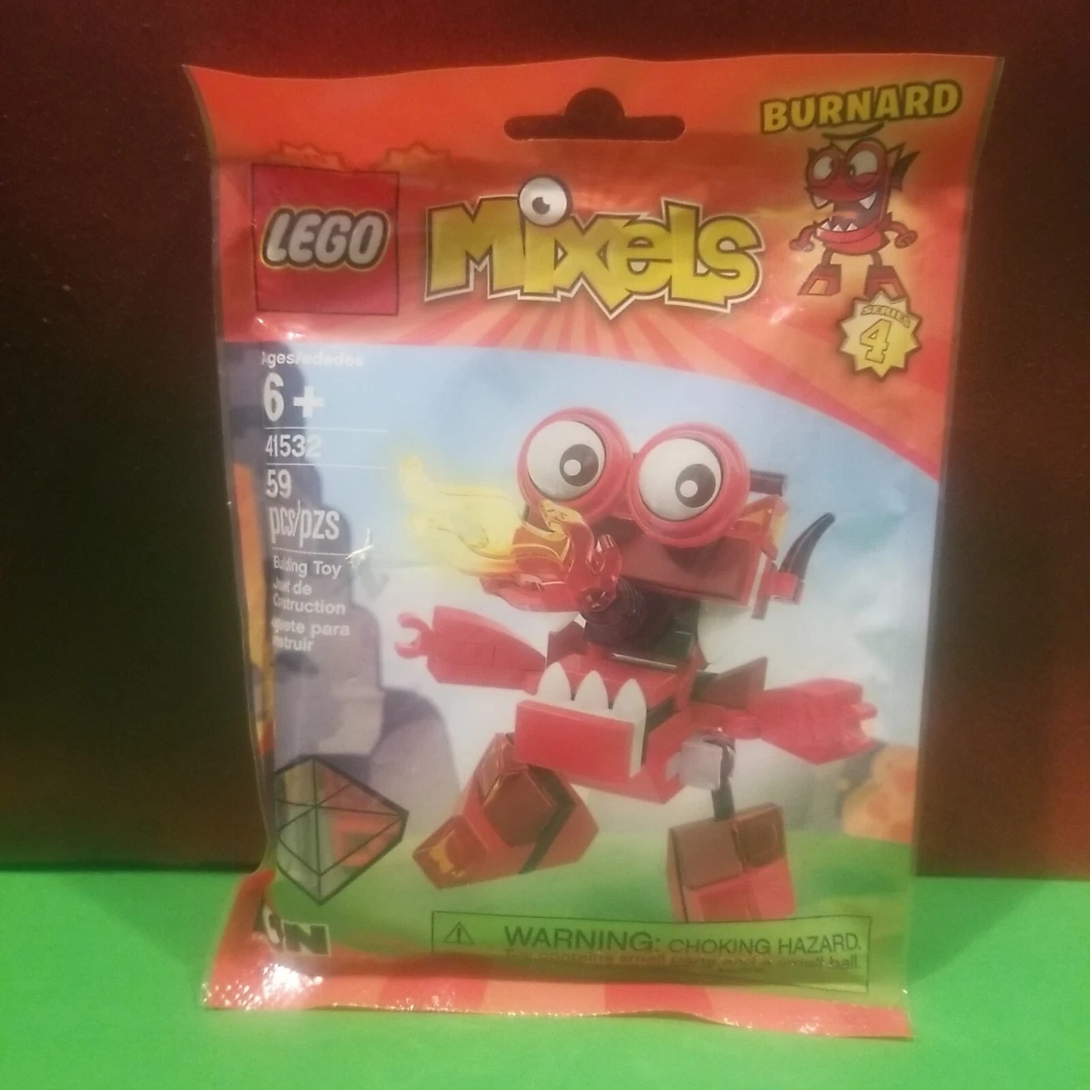 Lego Mixels Series 4 Burnard