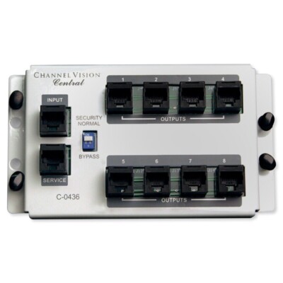 Channel Vision 4x8 RJ45 Telecom Distribution Module (C-0436) | eBay