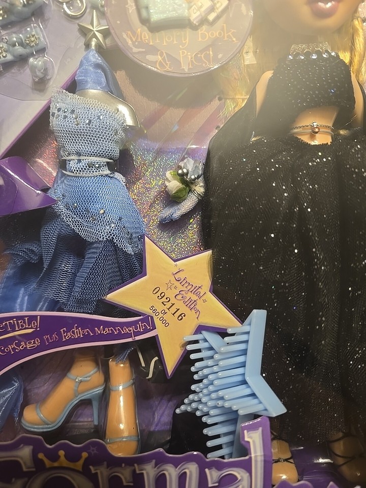 NEW! NIB RARE Bratz Formal Funk Girls Cloe V1 Prom Doll 2003 Limited ...