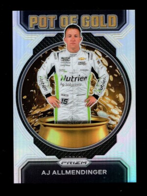 2023 PRIZM NASCAR RACING POT OF GOLD SILVER PG6 AJ ALLMENDINGER | eBay