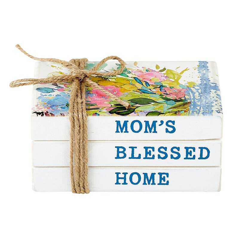 Wooden Blocks Natural Wood Book Block 5in x 2.25in x 3.37in Moms Home ...