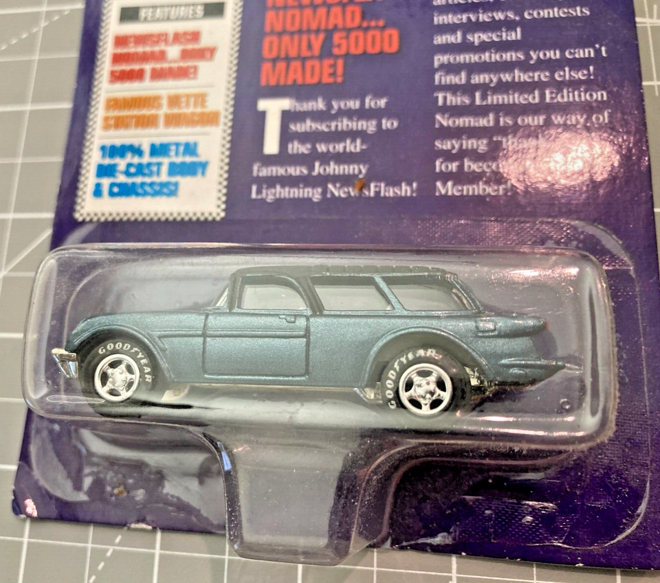 Johnny Lightning News Flash 1954 Corvette Nomad Diecast 1:64 only 5000 ...