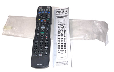 Universal Remote Control PHAZR-5 Cable Remote UR5U-9020L with ...
