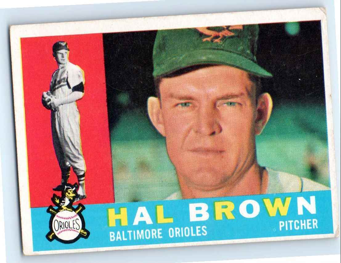 1960 Topps Hal Brown Baltimore Orioles #89 | eBay