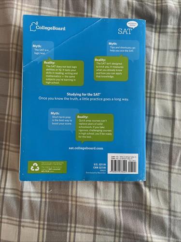 The Official SAT Study Guide Second Edition (2009) | eBay