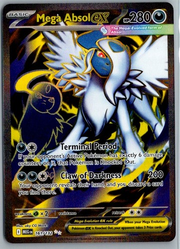 Mega Absol ex Ultra Rare ME01: Mega Evolution 161/132 NM | eBay
