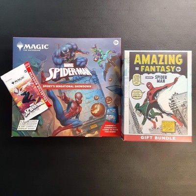Magic Spider-Man Lot- Gift Bundle + Sensational Showdown + Collector Booster | eBay