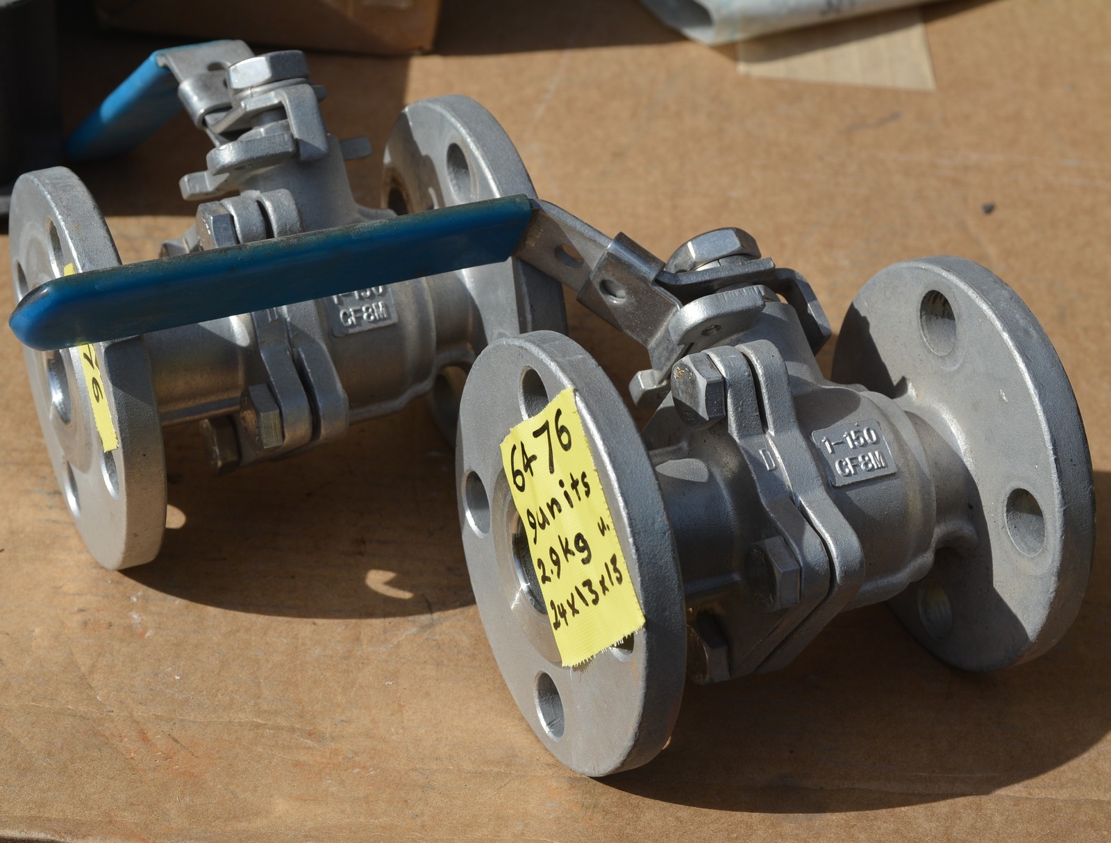 BROOK VALVES Flanged ball valve CF8M 1" 1 inch CL 150 | eBay