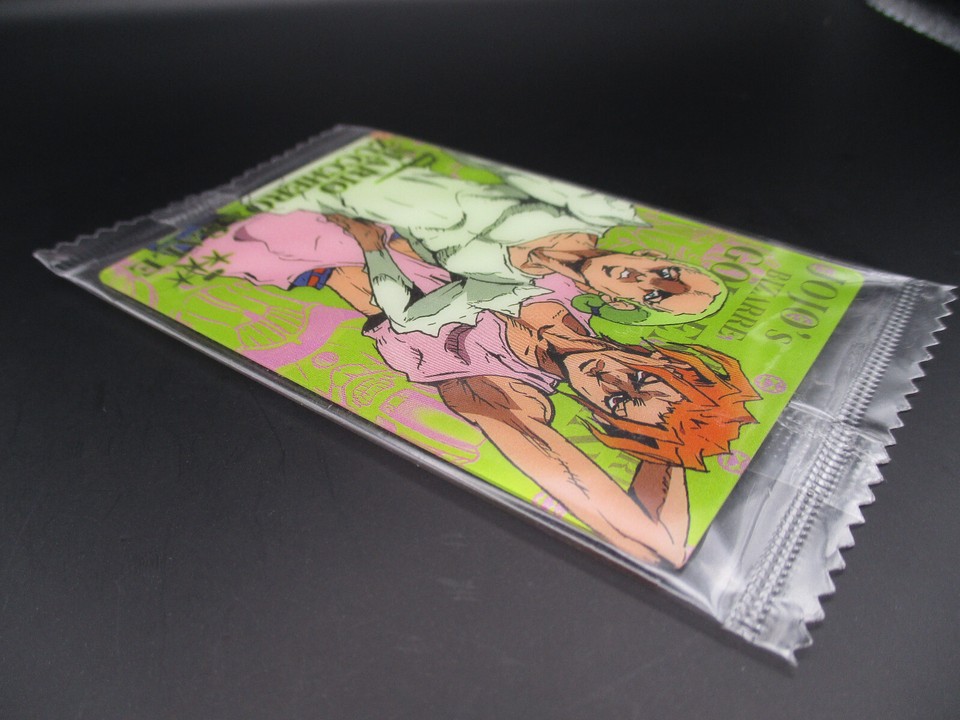 Mario Zucchero & Sale wafer card UnOpen JOJO'S BIZARRE ADVENTURE No.9 ...