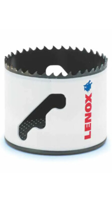 LENOX Tools Bi-Metal Speed Slot Hole Saw with T3 Technology 2 1/2" 64mm ...