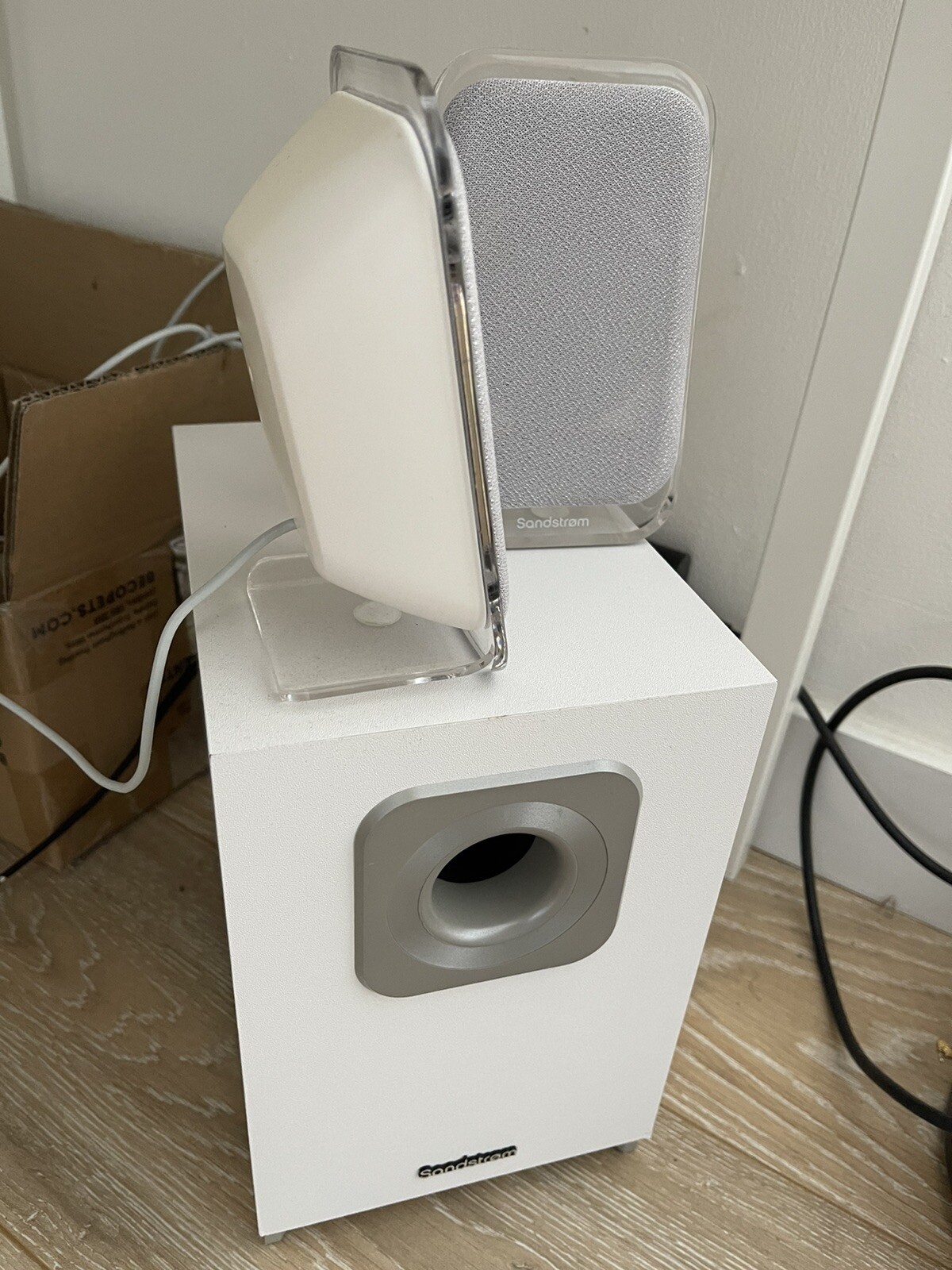 Sandstrom SSP21BT19 2.1 Wireless Bluetooth PC Speakers - White for sale ...