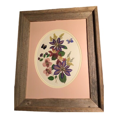 Vicki Archard MOMENT OF BEAUTY Pressed Floral Art 218 of 268 Signed ...
