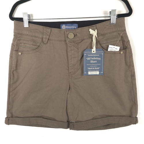 NWT DEMOCRACY Ab Solution Shorts Core Essential Mold & Hold Slimming ...