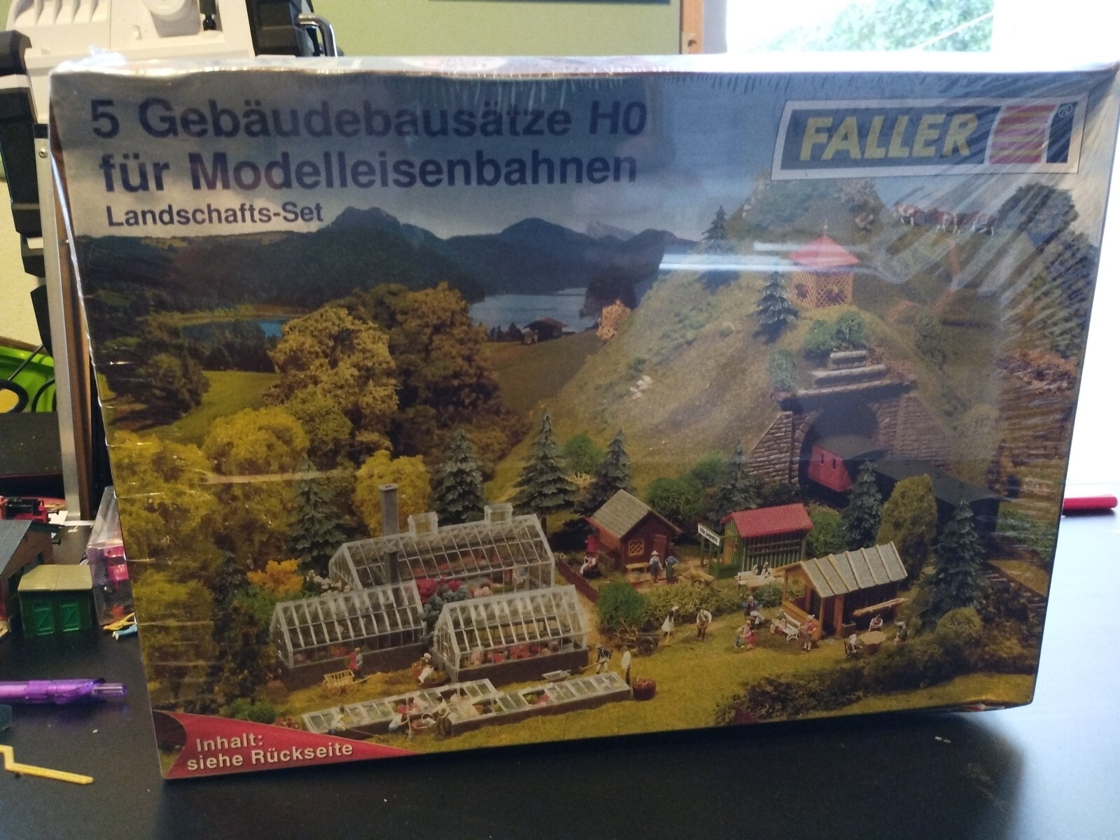 Faller H0 Landschafts Set 5 Gebäude Bausätze