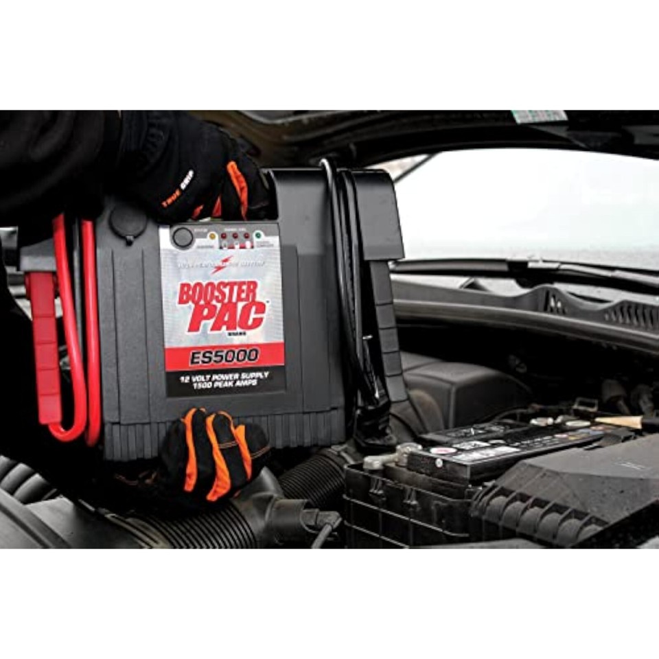 Clore Automotive Booster PAC ES5000 1500 Peak Amp 12V Jump Starter ...