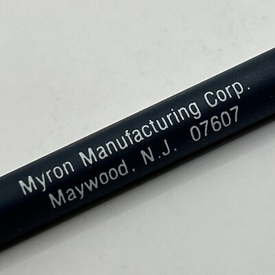 VTG Ballpoint Pen Myron Manufacturing Corp. Maywood NJ | eBay