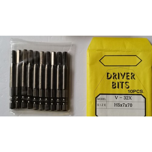 For OHMI DRIVER BITS V-32X H5x7x70 Electrical Batch Head Dismantling ...