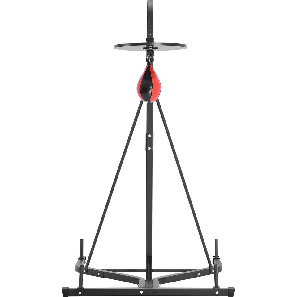 VEVOR 2 in 1 Heavy Duty Punching Bag Frame Boxing Punching Fitness ...