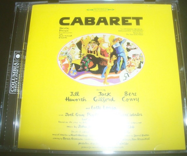 Cabaret Original Broadway Cast / Soundtrack CD Sirh70 for sale online ...