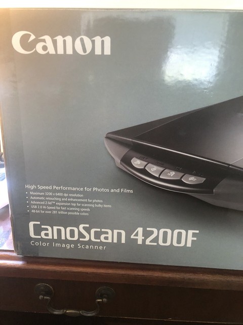 Canon CanoScan 4200F Flatbed Scanner for sale online | eBay