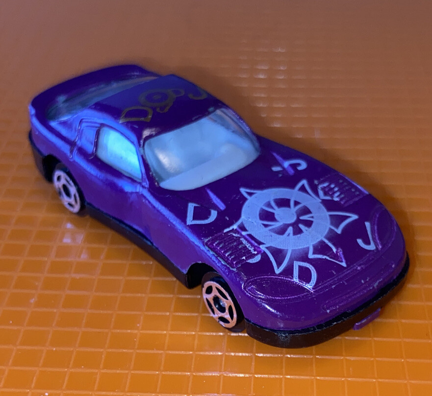 Vintage GREENBRIER International Toy Car Rare Purple DOJ Car Original ...