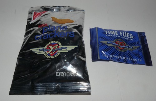 SOUTHWEST AIRLINES 35th ANNIVERSARY SWA PLANE CRACKERS AND PEANUTS | eBay