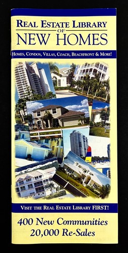 1990s Florida New Homes Condos Villas Real Estate Library VTG Travel Booklet | eBay