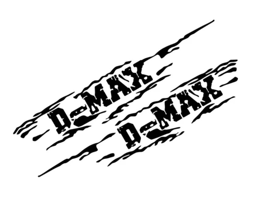 Graphics Splash Style Car Stickers For Isuzu Dmax Pickup Side Door ...