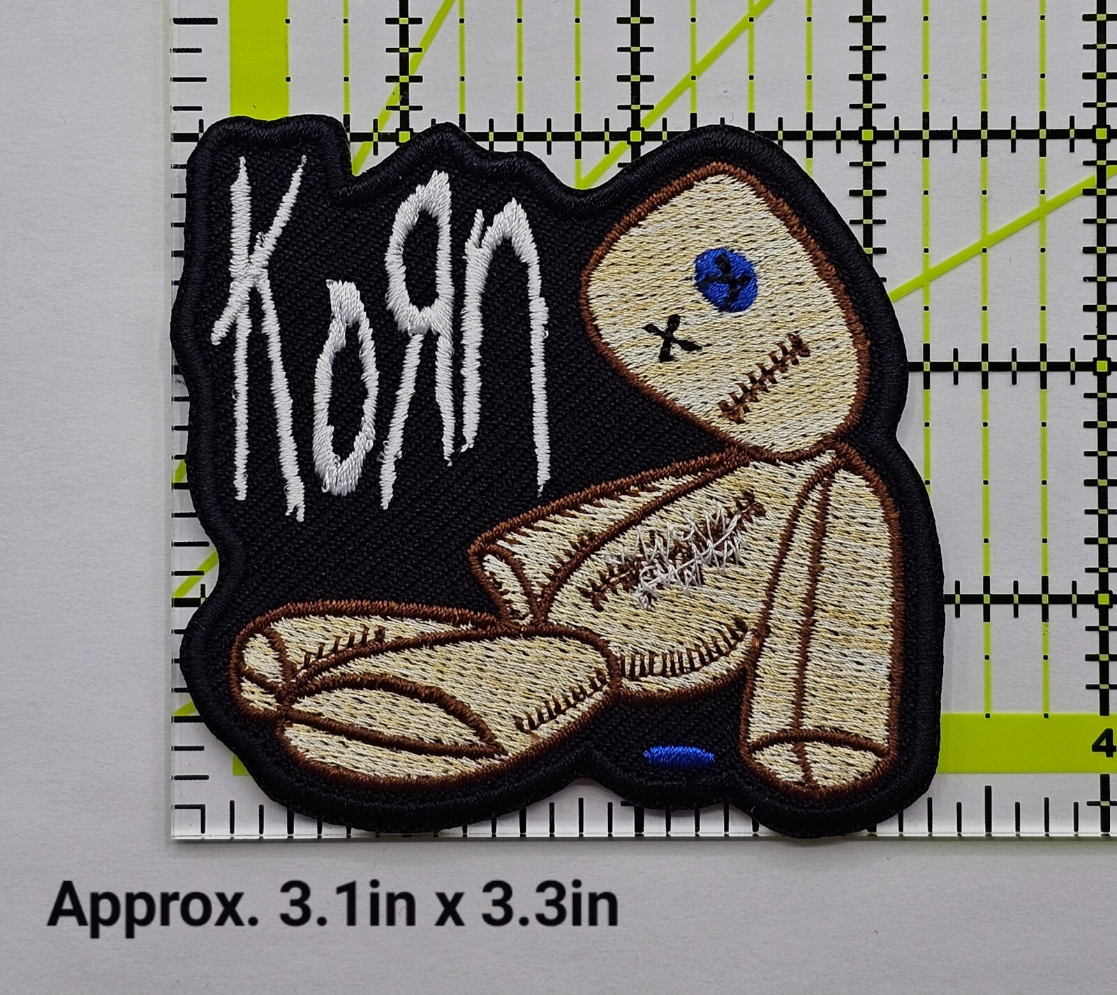 Korn patch, Korn embroidery patch, Korn rock band patch, iron/sew on patch, | eBay