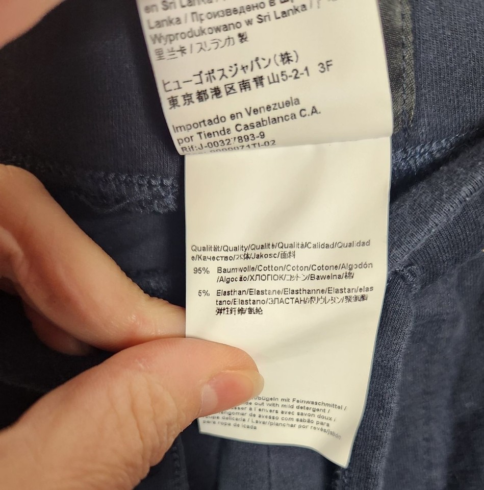 Hugo Boss Boss X Peanuts Cotton Pajamas Pants Navy Blue Size XXL Snoopy ...