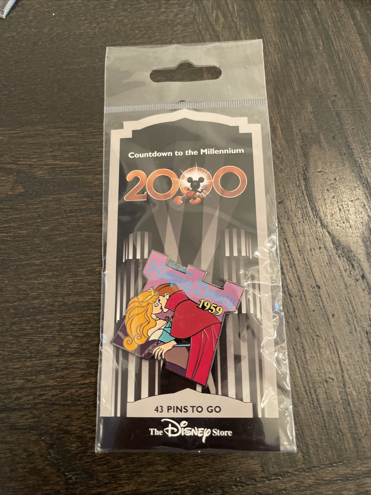 Disney Store Countdown To Millennium 2000 Pin #44 Sleeping Beauty And Prince | eBay