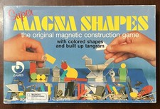 Super Magna Shapes The Original Magnetic Construction Game for sale ...