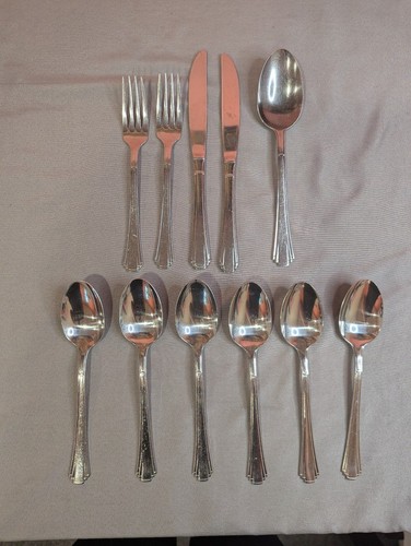 International Stainless Steel Flatware 11 Pieces | eBay