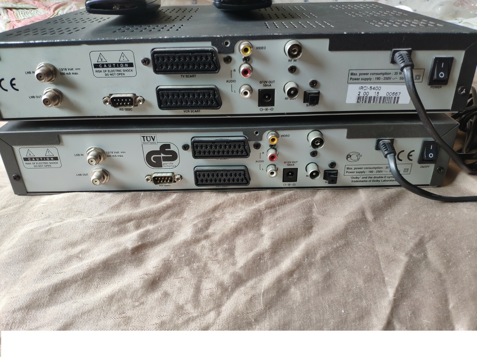 Decoder Satellitari DVB Digital Common Interface Humax IRCI-5400 e IRCI ...