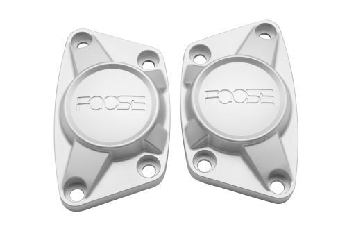 EMPI X FOOSE BILLET SPRING PLATE CAP SATIN SILVER VW BUG GHIA PAIR | eBay