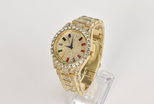 Artificial Crystal Embellished Wristwatch - High - end Luxury Timepiece ...
