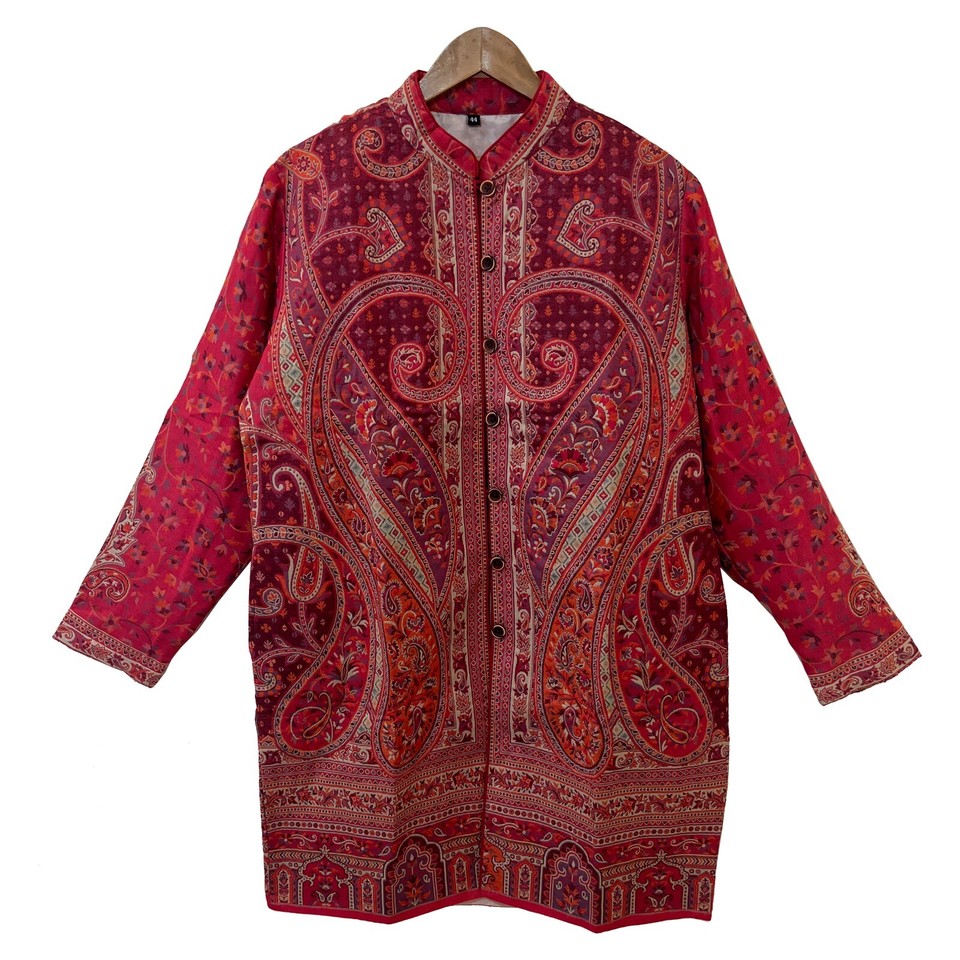 Luxurious Beautiful Handmade Pashmina Wool Embroidered Unisex Cashmere ...