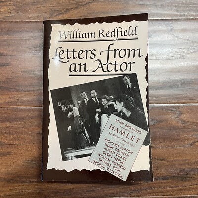 Letters from an Actor | William Redfield | Theater | Acting | Vintage ...