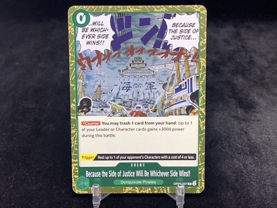 ONE PIECE TCG: AWAKENING OF THE NEW ERA #OP05-037 B/C THE SIDE OF ...