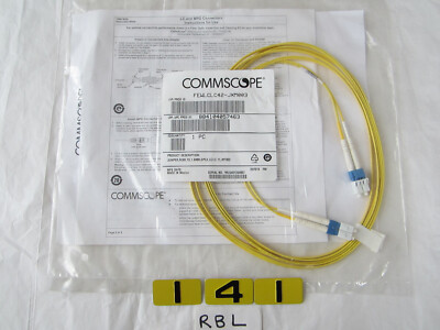 COMMSCOPE FEWLCLC42-JXM003 SINGLE MODE JUMPER RISER/FIBER OPTIC PATCH ...