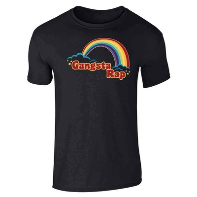 Gangsta Rap Retro Rainbow Funny Music Unisex Tee | eBay