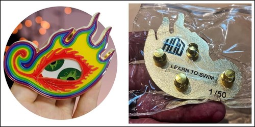 TOOL Band Flame Eye Pin Set Maynard James Keenan | eBay