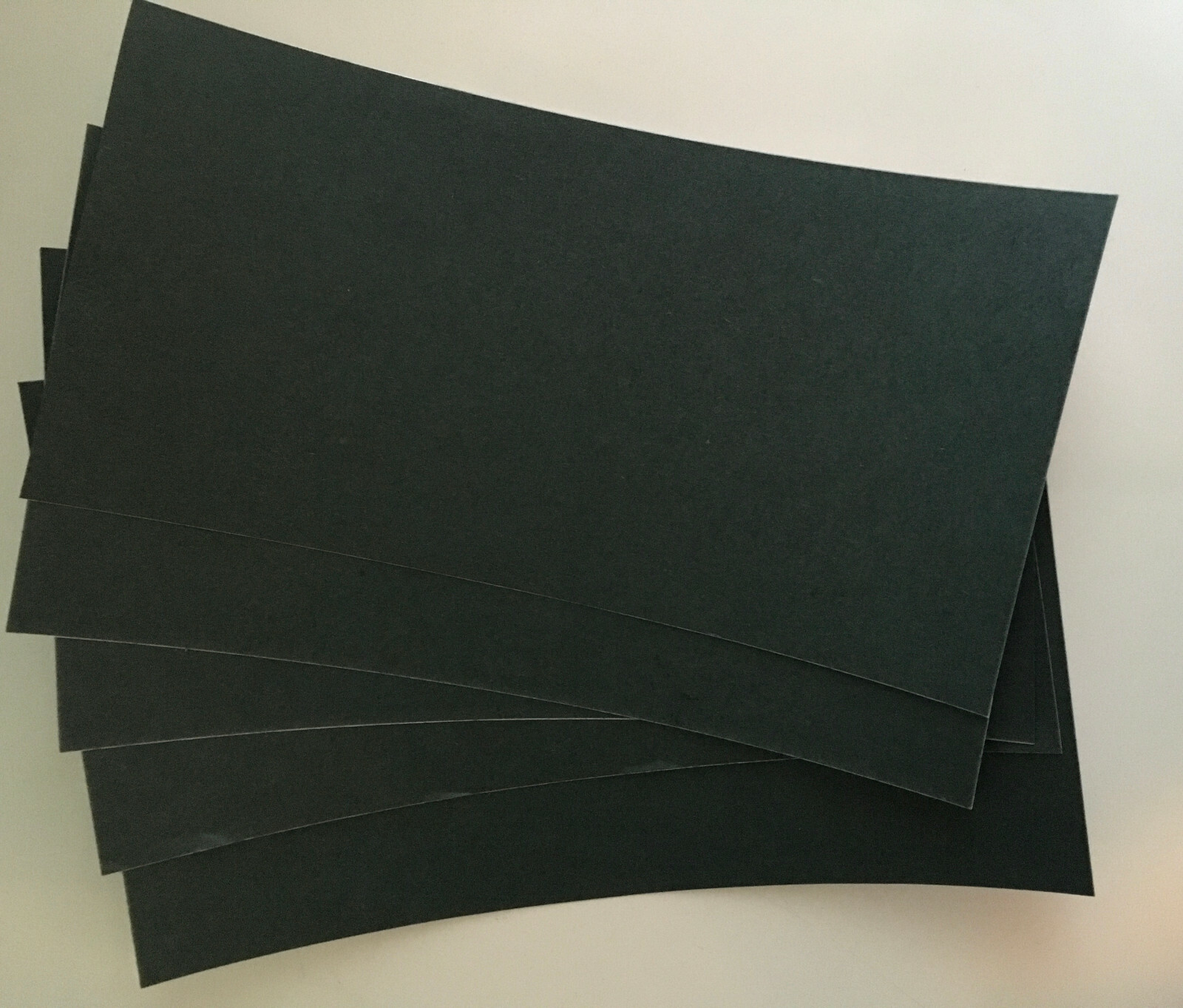 5 Pcs Adhesive Fish Paper 0.010" x 5" x 8" Battery DARK COLOR Fishpaper ...