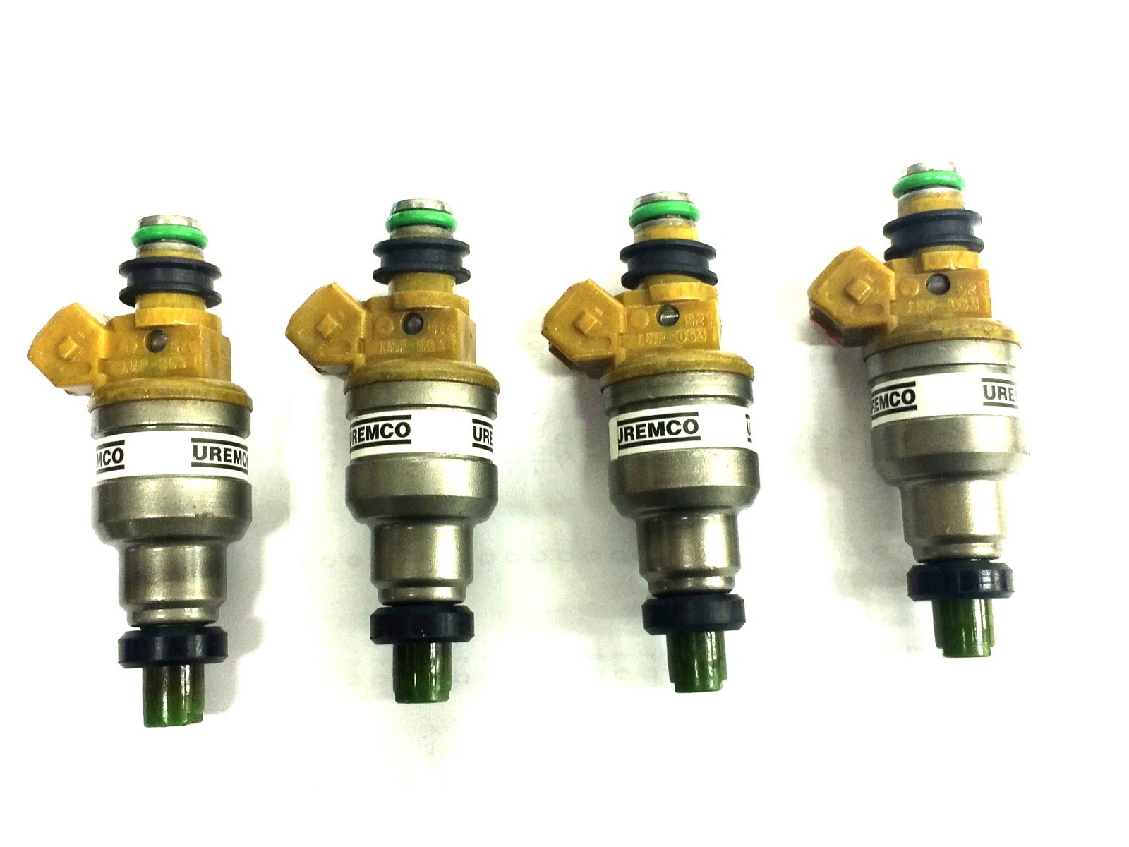 SET OF 4 NIKKI FUEL INJECTOR INP-063 1992-1996 DODGE-MITSUBISHI-EAGLE 1 ...