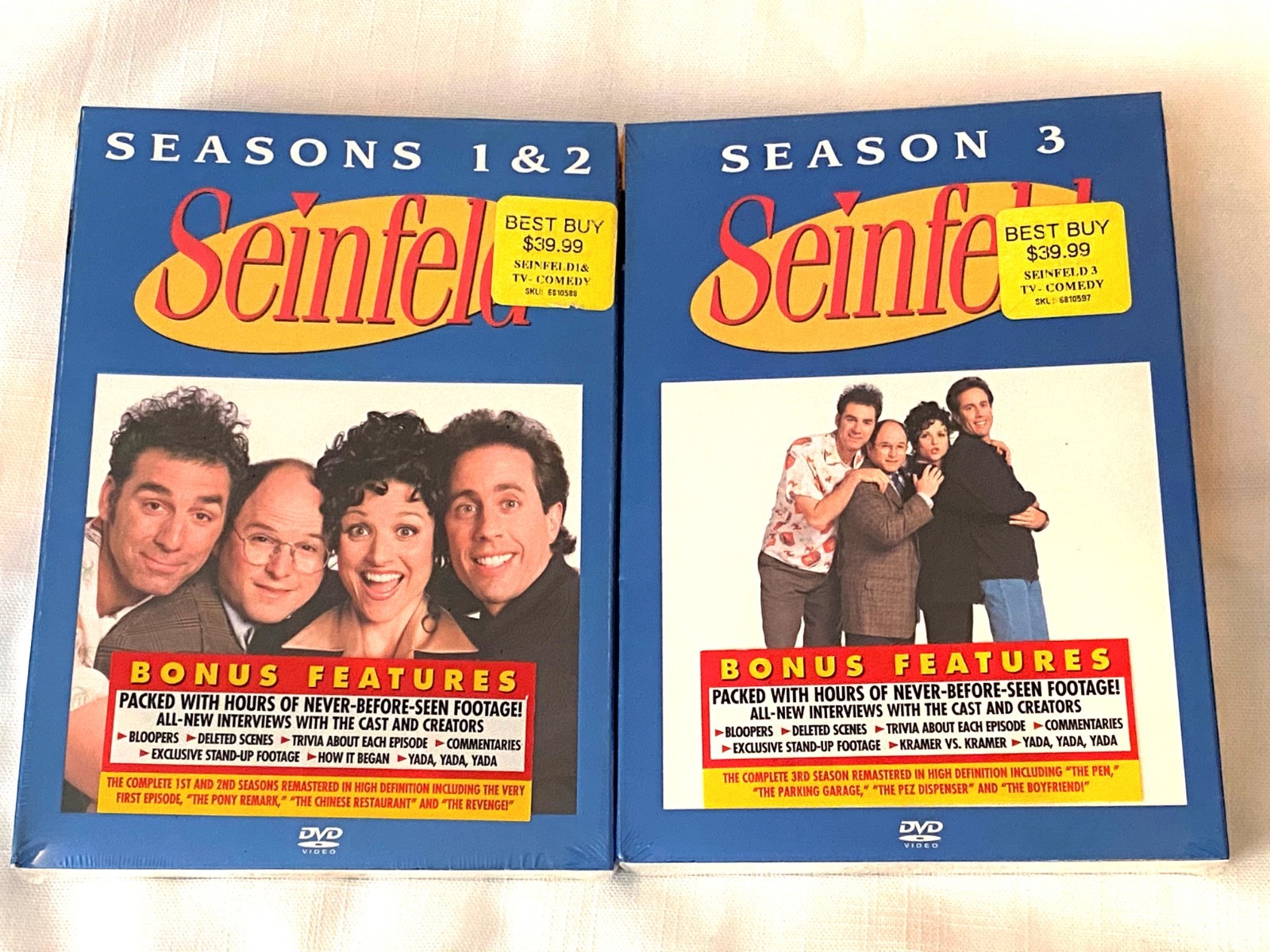 Seinfeld DVD Sets: Seasons 1, 2 & 3 | eBay