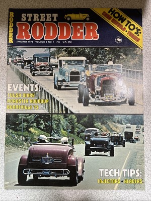 Street Rodder Magazine January 1974 Vol. 3 No. 1 | eBay