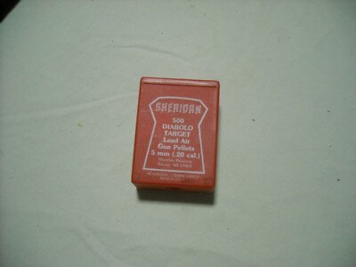 Sheridan pellets 5mm .20 cal | eBay